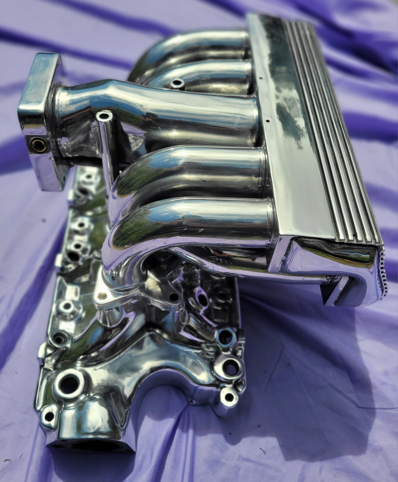 Foxbody Mustang GT40 TUBULAR Intake Manifold Fast Free Shipping | eBay