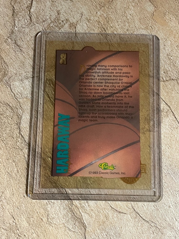1993 Classic Four Sport Anfernee Hardaway Rookie 1 of 66,000 | eBay