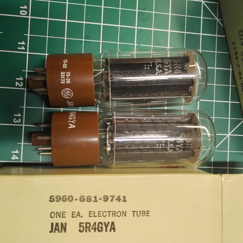 G.E. Type JAN CRC 5R4GY Radio/Audio Rectifier Tube made for the US ...