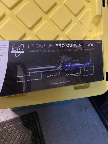 Ion Titanium Pro Curling Iron | eBay