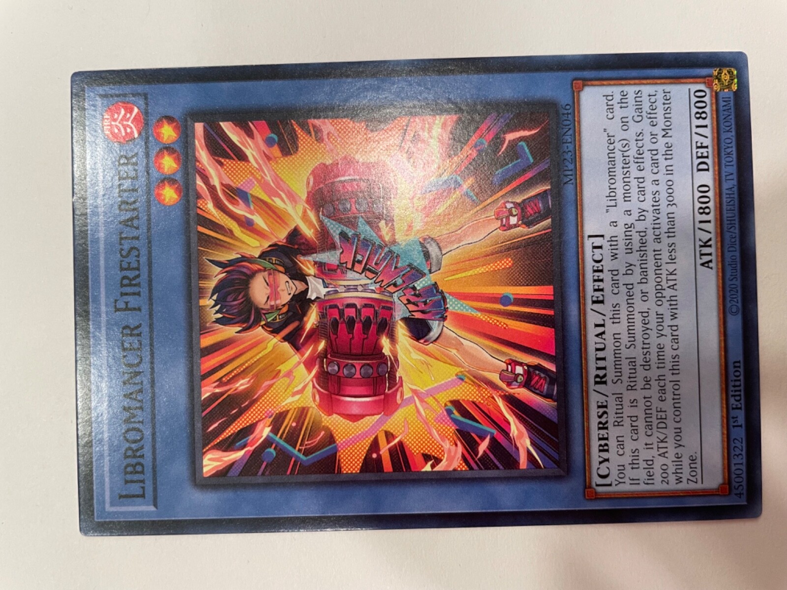 Yugioh! Libromancer Firestarter - MP23-EN046 - Common - 1st Edition ...