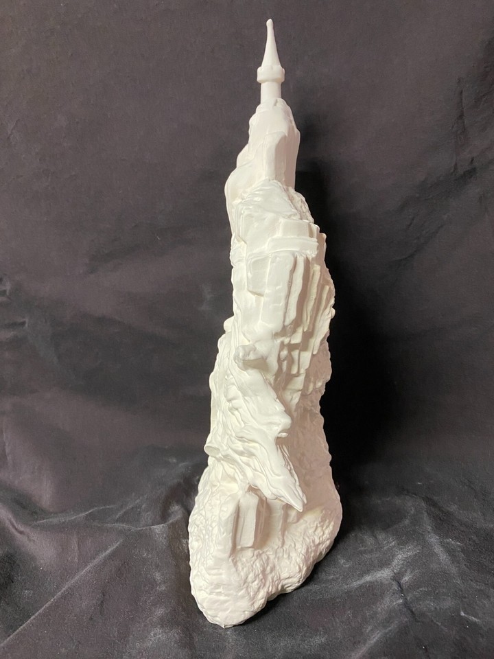 Glacier Santa 12"T Christmas Mountain Ceramic Bisque Ready to Paint | eBay