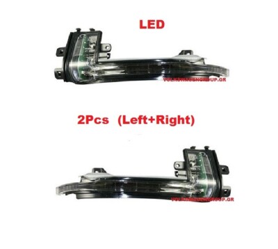 2Pcs,AUDI ,RS4 2013-2016 Turn Signal ,Mirror Left+Right 8K0949101C ...