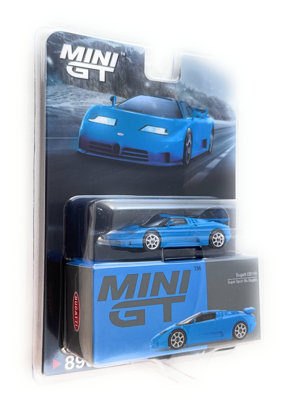 MINI GT 1:64 Bugatti EB110 Super Sport Giallo Blue LHD Model Car ...
