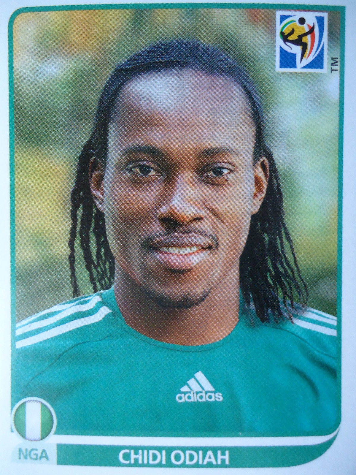 Panini 131 Chidi Odiah Nigeria FIFA WM 2010 Südafrika | eBay