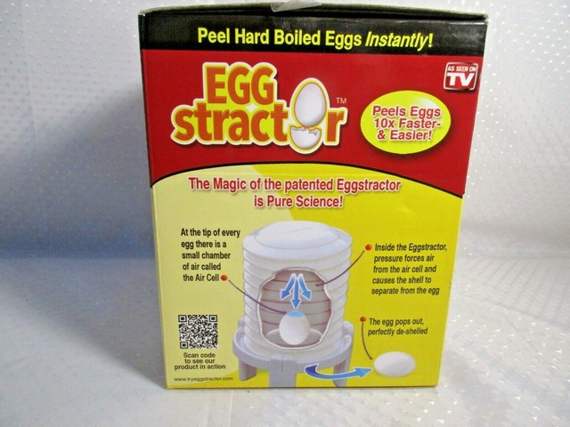 "Eggstractor Egg Peeler, White" for sale online | eBay