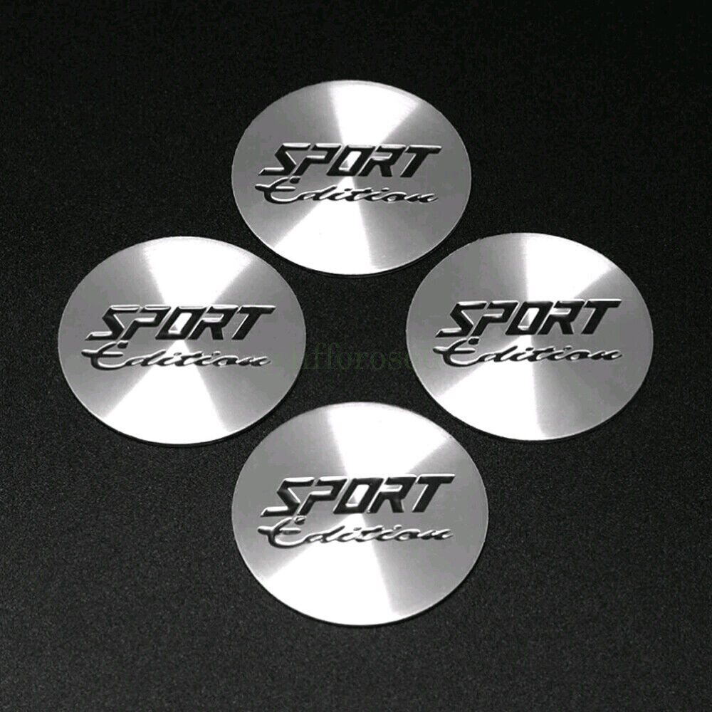 4X 56MM Car Wheel Center Cap Sticker Accessories Auto Wheel Hub Cap Rim ...