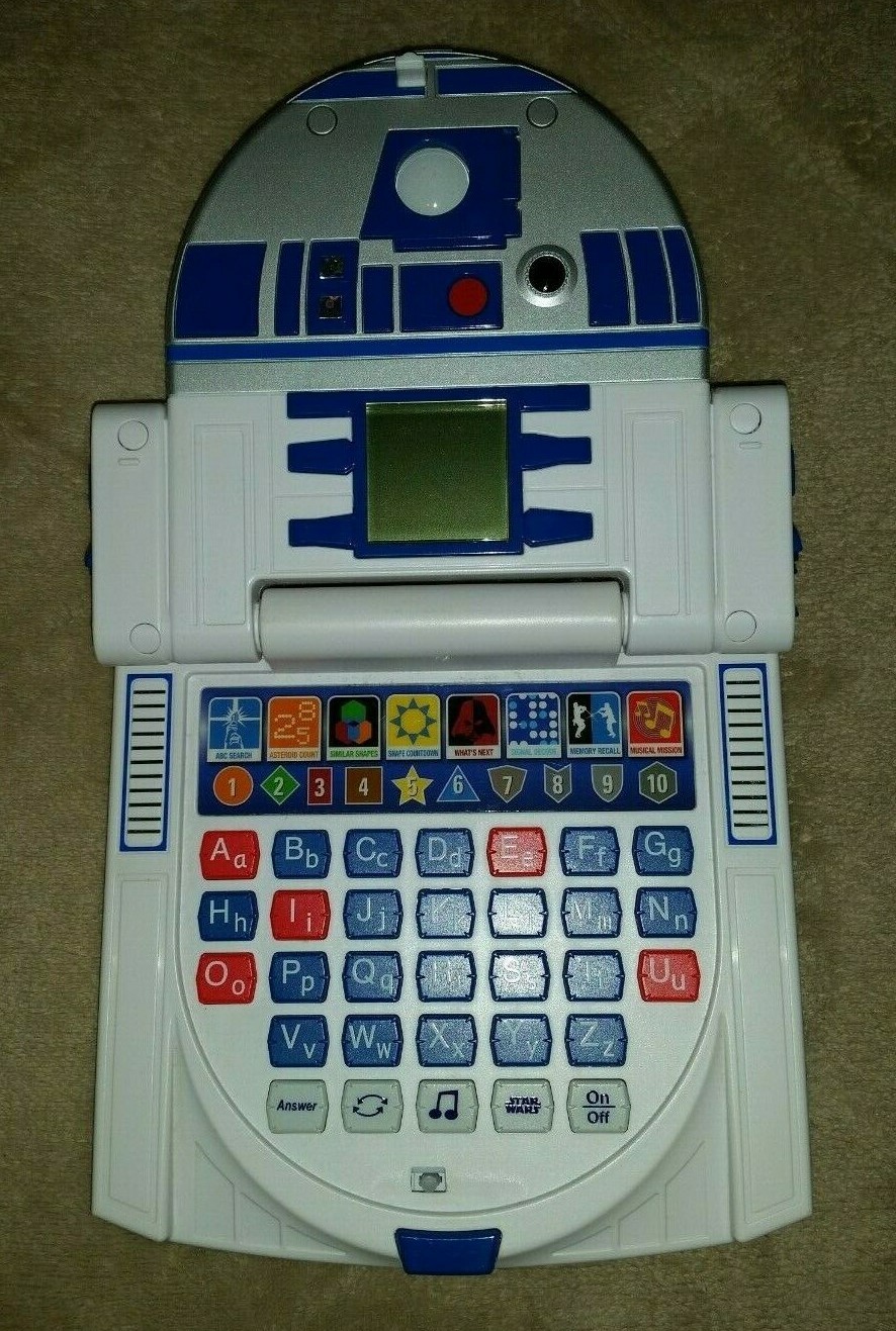 Star Wars R2D2 Learning Laptop - Works Great! | eBay