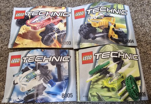 Lego Technic Robo Riders 8003, 8004, 8005, 8006 | eBay Australia