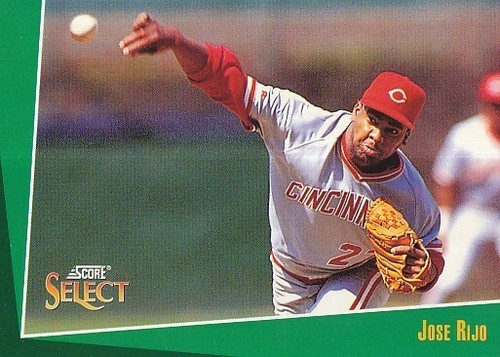 #163 CINCINNATI REDS # JOSE RIJO - P # BASEBALL CARD SCORE SELECT MBL 1992 | eBay