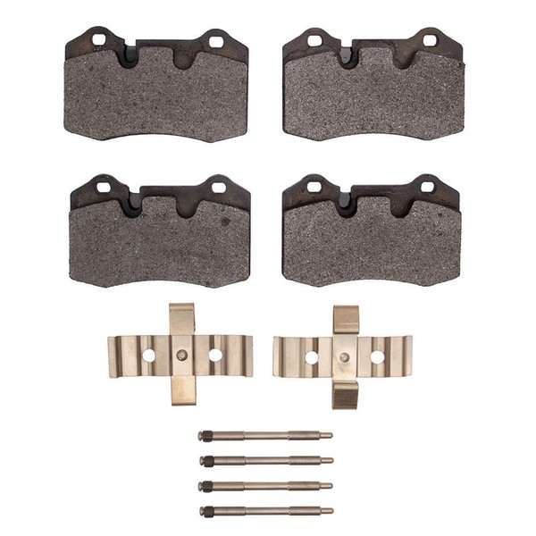 Disc Brake Pad Set-5000 Advanced Brake Pads - Low Metallic and Hardware ...