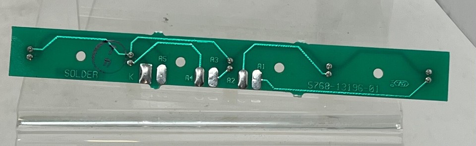 NOS Bally Doctor Who 5-Bank Opto Emitter PC Board - Part #: A-15432 | eBay