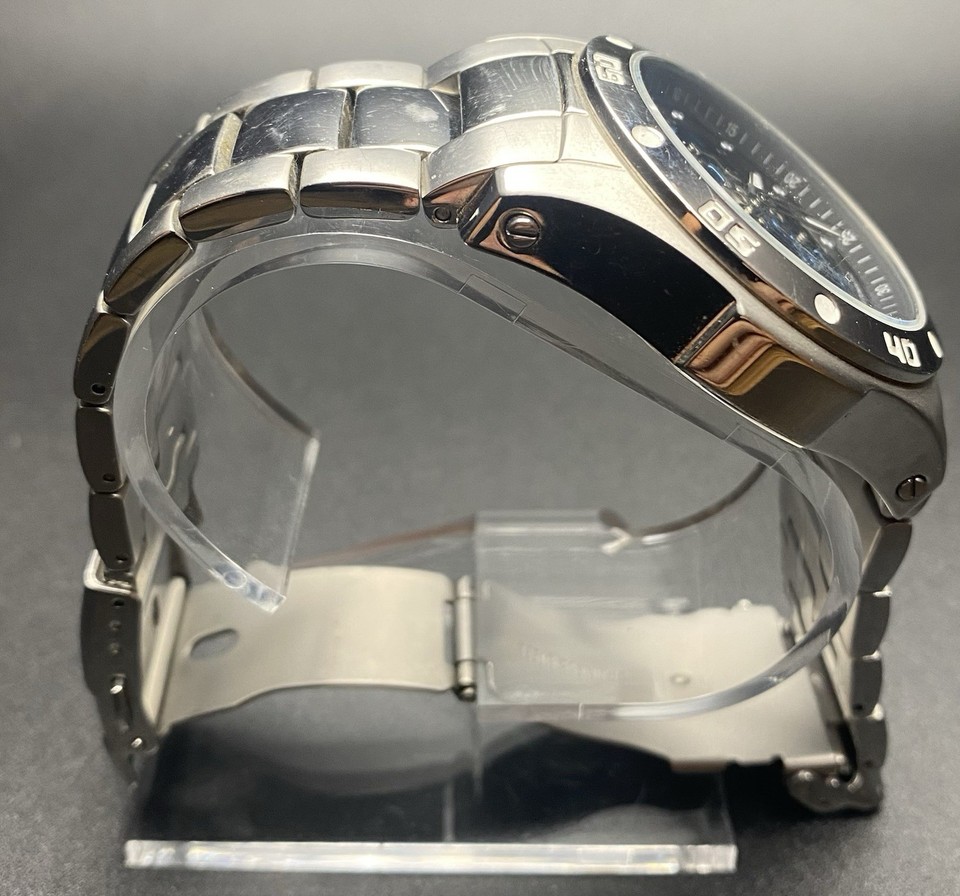 Armitron Skeleton Dial Silver Tone Automatic Men's Watch 20/4406TSV ...