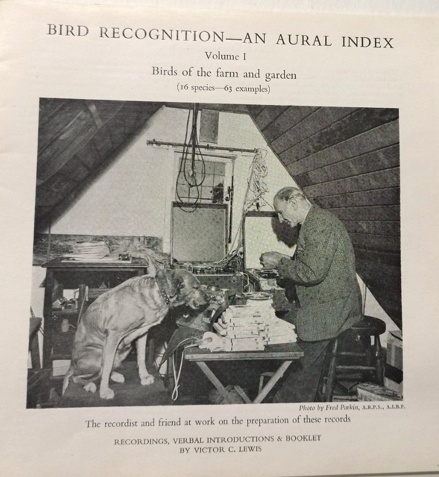 Collection Bird Recognition Vinyl Records - By Victor C. Lewis, Vintage ...