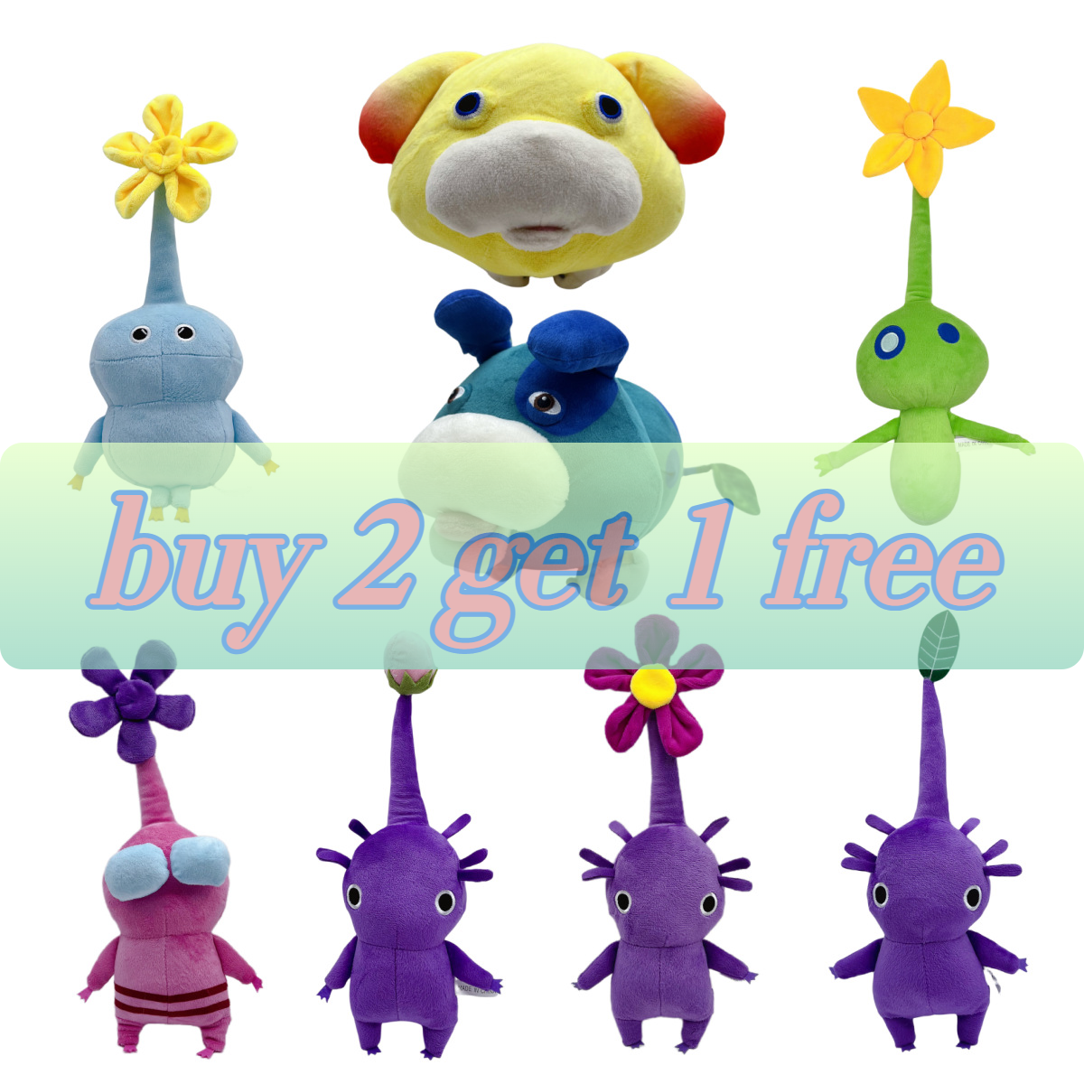 All Pikmin Colors