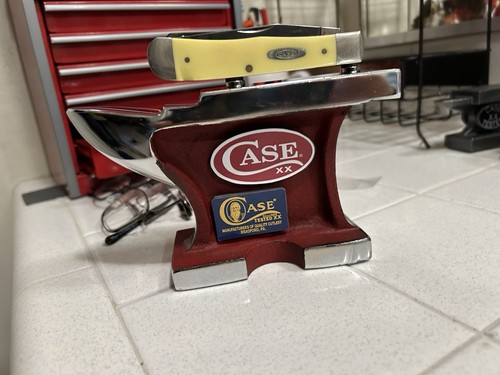 Case XX Horn Anvil Knife Display Magnet Holder 3.5Lb 6 Inch No Knife | eBay