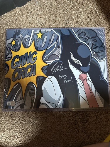 TYLER WALKER "GANG ORCA" Autograph Auto Signed 11X14 photo MY HERO ACADEMIA | eBay