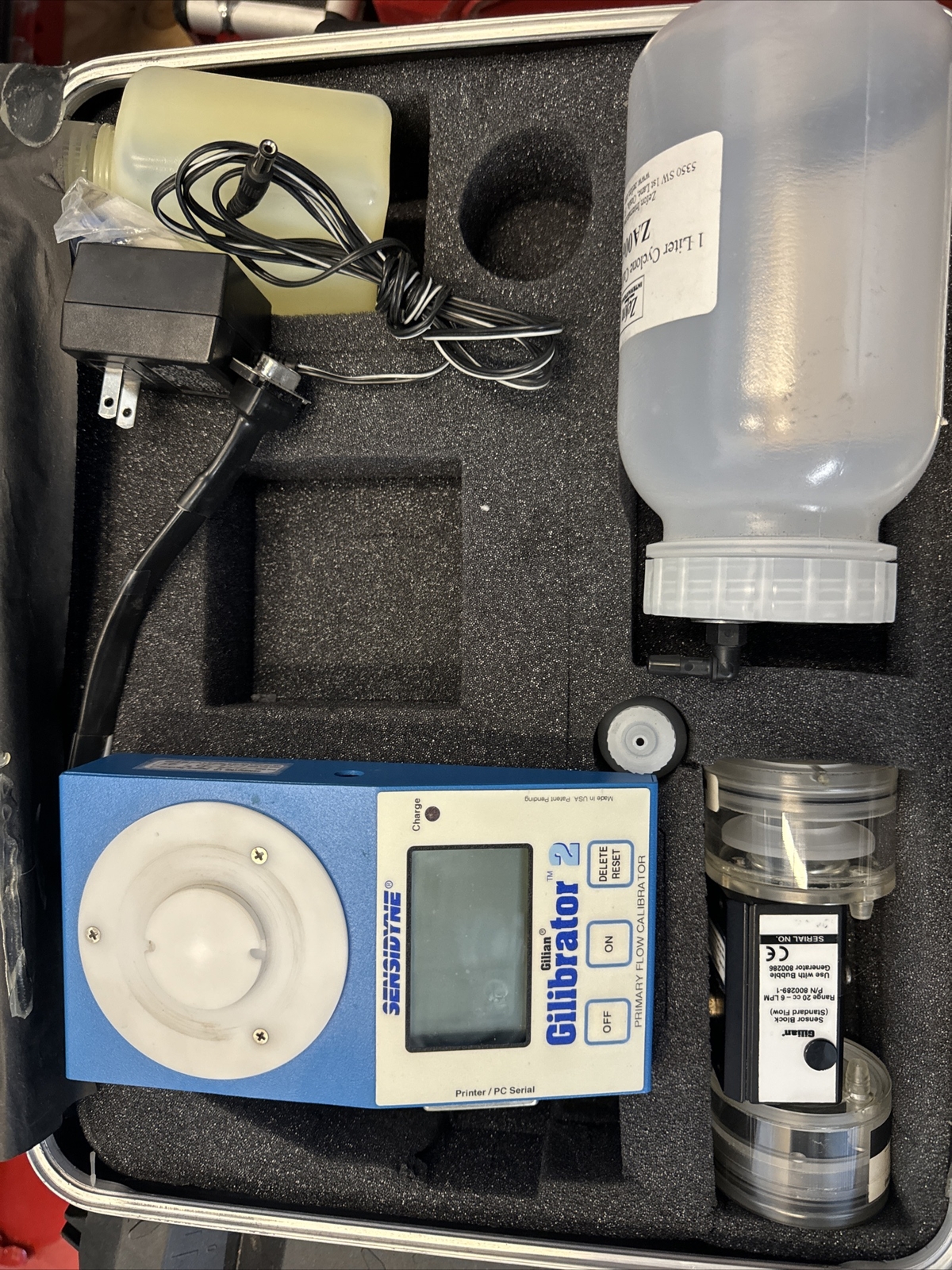 Sensidyne Gilian Gilibrator 2 Primary Flow Calibrator Bubble High ...