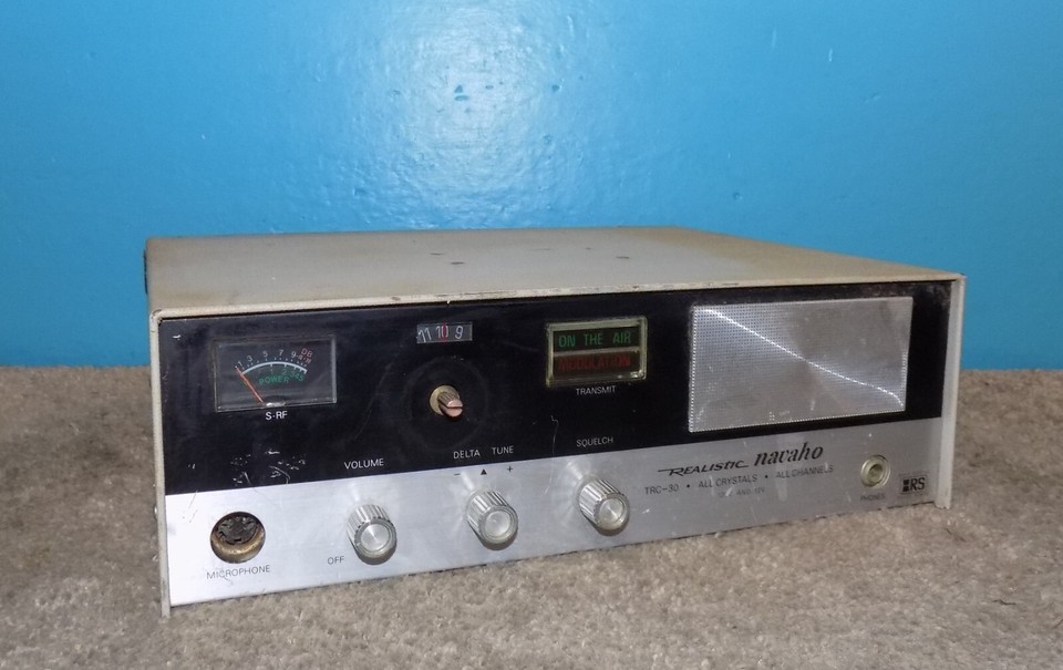 Realistic TRC-30 Navaho CB Radio for Parts Only | eBay