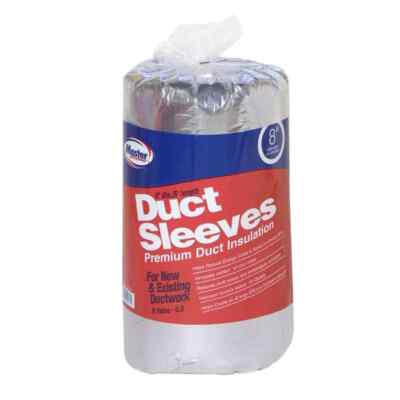 Master Flow 8 in. Dia R-6 Ductwork Insulation Sleeve | eBay