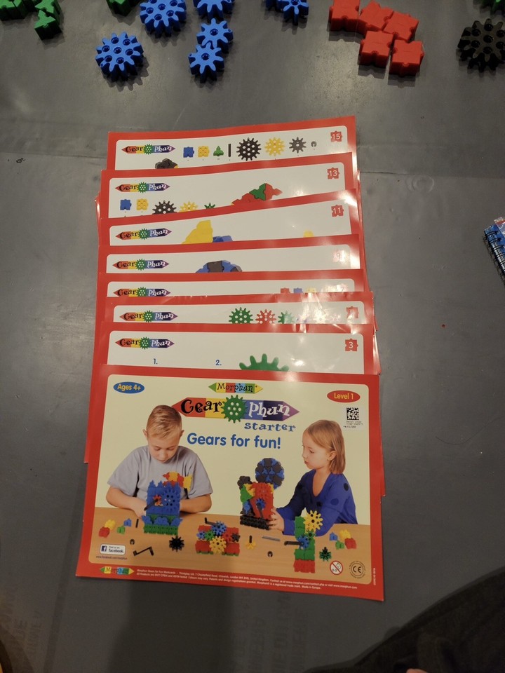 ThinkPlay Morphun Gear Phun Building Construction Models Starter Set | eBay
