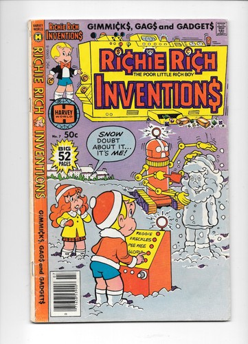 Richie Rich Inventions #6 1979 VG Harvey Comics | eBay