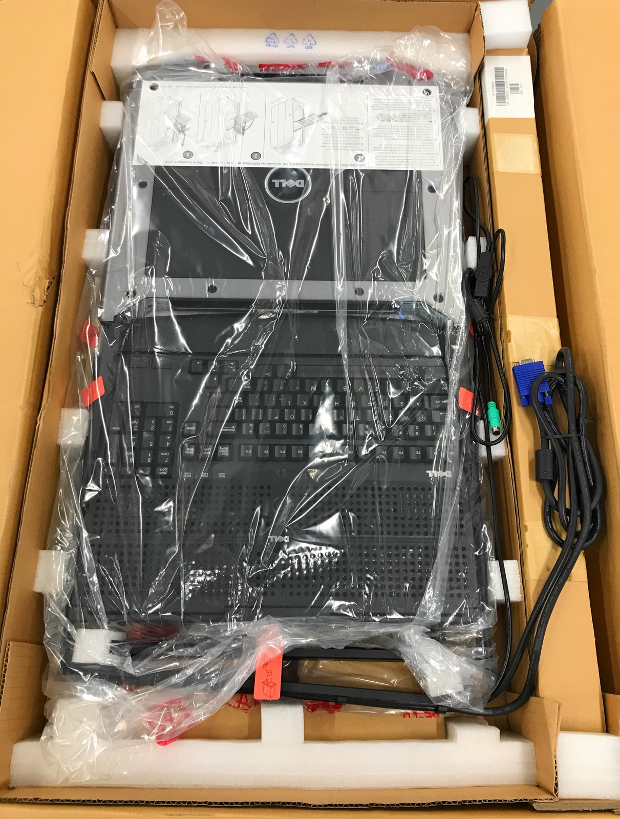 NEW Dell 1U KMM 17-inch LCD Rackmount | Grelly USA