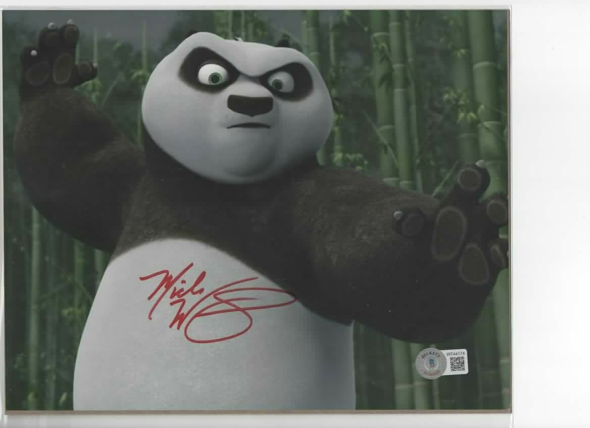 Mick Wingert Kung Fu Panda autographed 8 x 10 Po Legends of Awesomeness ...