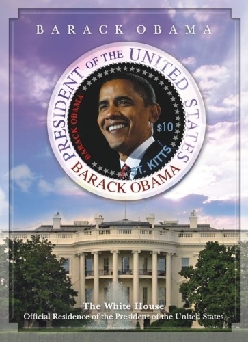 Saint Kitts 2009 - President Barack Obama Stamp Souvenir sheet MNH | eBay