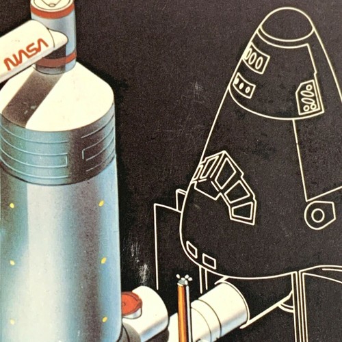 NASA Booklet Aboard The Space Shuttle Space Exploration Program Vintage ...