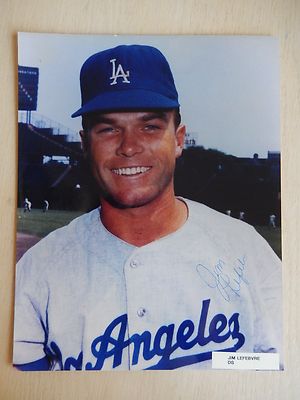 Jim Lefebvre Autographed 8" X 10" Photograph | eBay