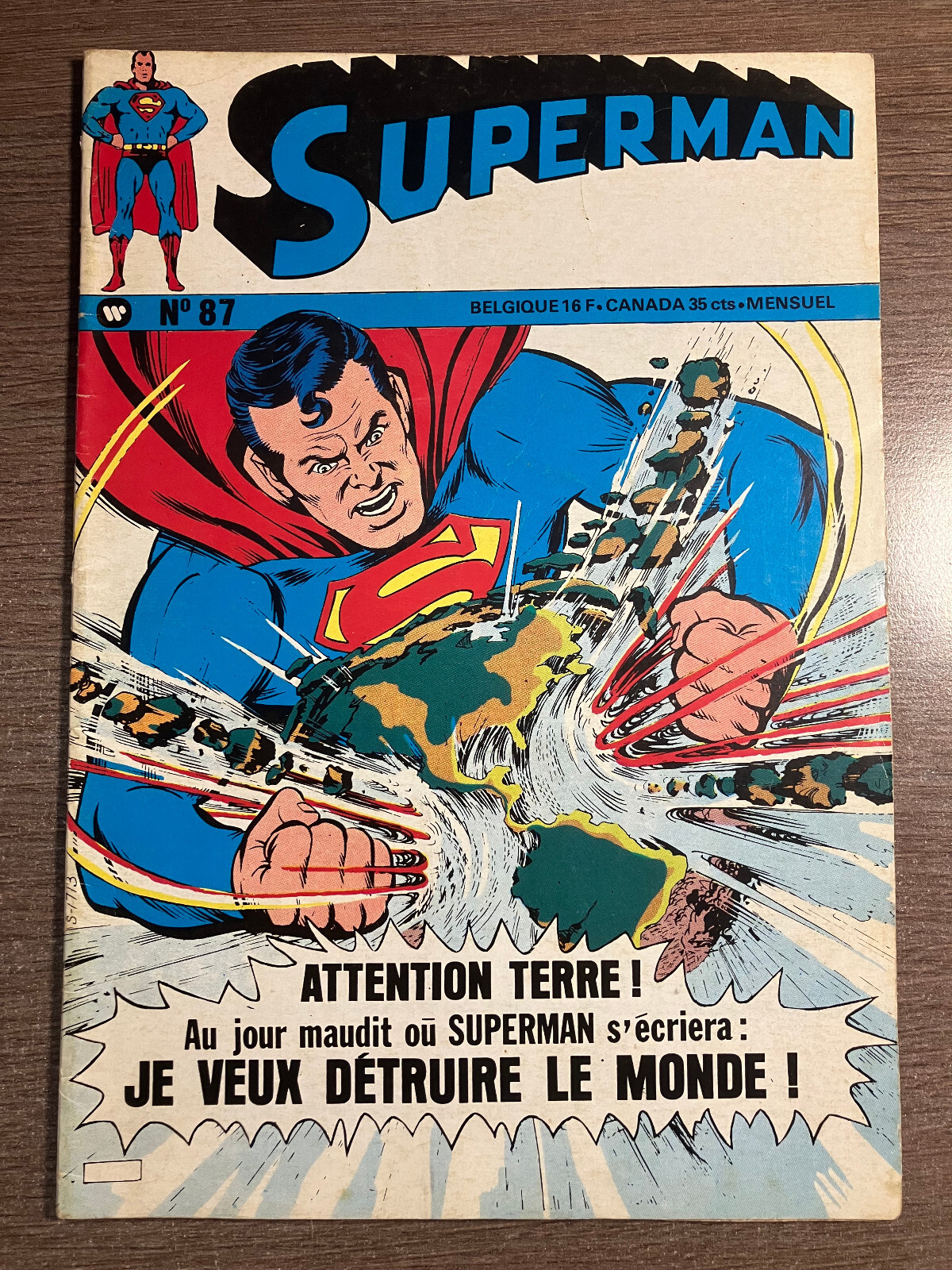 SUPERMAN #87 french foreign comic français INTERPRESSE (1975) | eBay