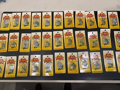 Hart Worm Rattles Lot Of 33 Packs Mixed Sizes See Photos | eBay