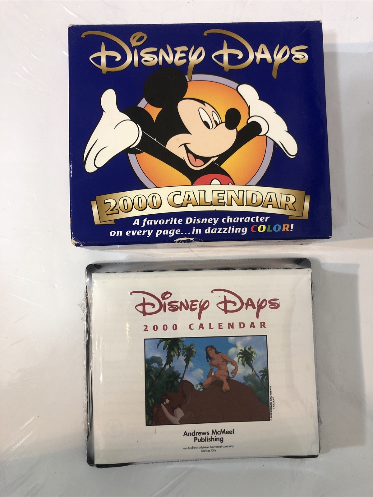 Vtg 2000 Walt Disney’s Days Calendar - Character on Every Page | eBay