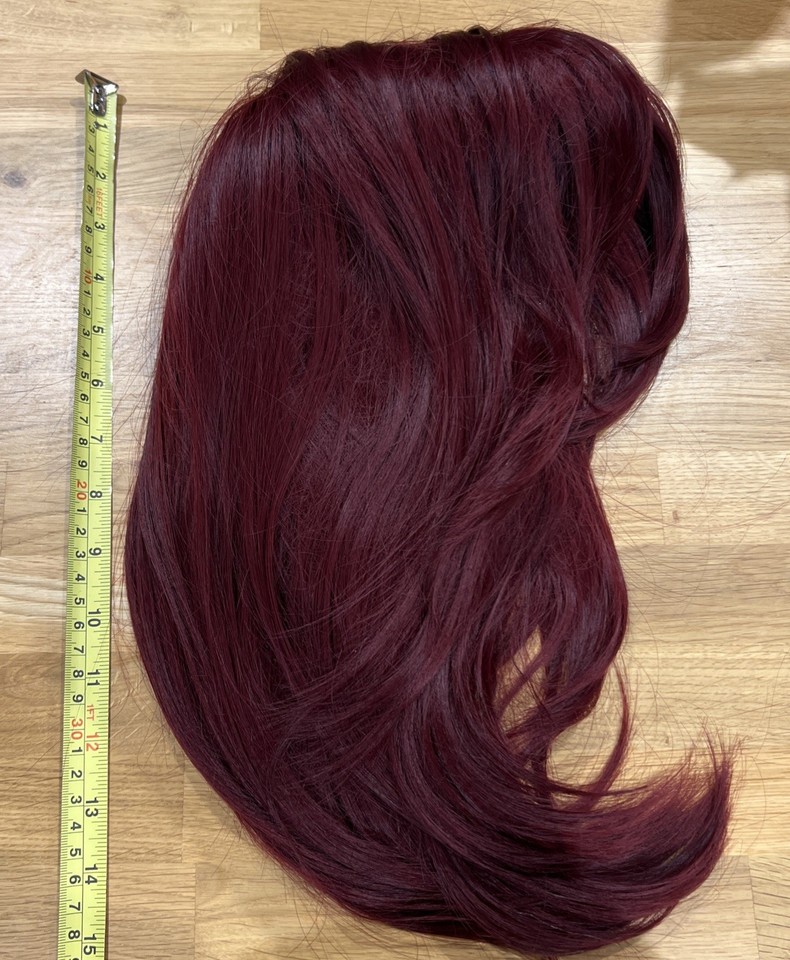 Koko Professional Medium Length Straight Wig with Fringe Bangs Boxed ...