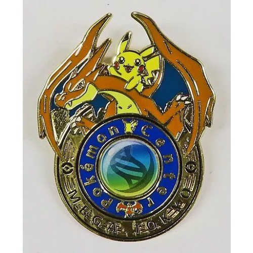 Badge Pins Pikachu Charizard Pokemon Center Mega Tokyo Limited from Japan Rare | eBay
