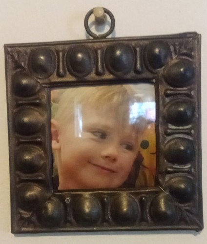 Hobby Lobby Metal Square Picture Frames Set Of 3 Rustic Appearance DB ...