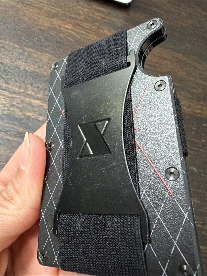 Ridge Wallet x MKBHD Limited Edition Black / Red With Cash Strap ...