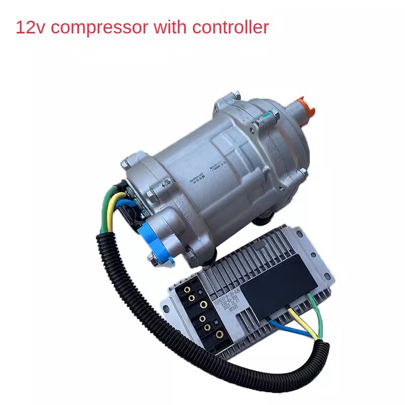 Parking Electric New Energy Vehicle Air Conditioning Compressor 12V/24V ...