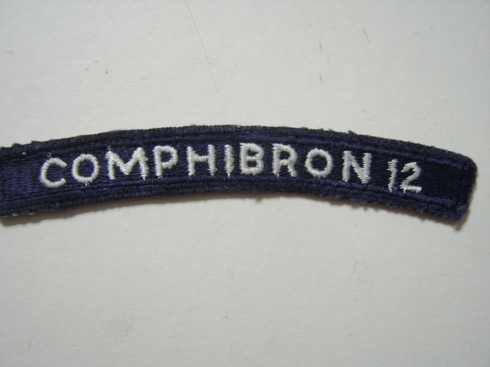 COMPHIBRON 12- NAVY UIM SHOULDER TAB | eBay