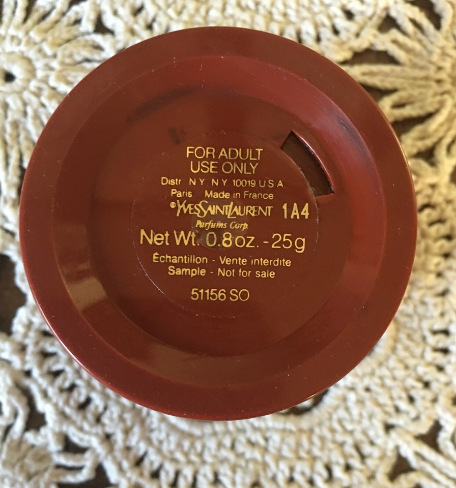 Vintage YSL Opium Perfumed Foaming Bath Powder Original formula 0.8oz ...