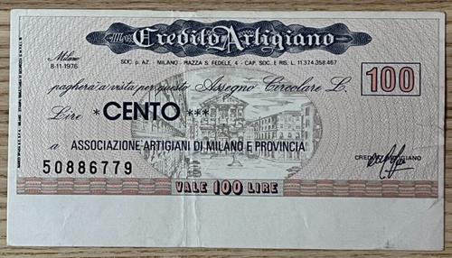 MINIASSEGNI CREDITO ARTIGIANO | eBay