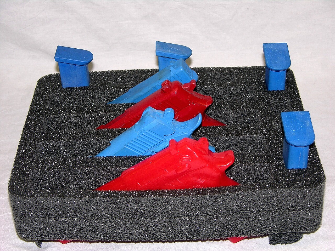 New 4 Pistol + 7 mag Foam insert kit fits your Harbor Freight Apache ...