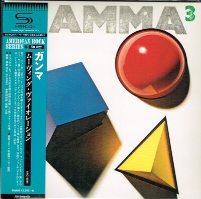 Gamma "Gamma 3" Japan LTD Mini LP SHM-CD Paper Sleeve w/OBI ...