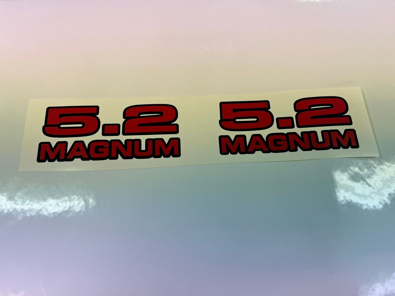 Dodge 5.2 Magnum Mopar Hood Body Decals 3 Pack | Canada