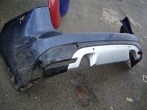 GENUINE Jaguar F Pace Rear Bumper X761 hk83 *READ AD CAREFULLY LOOK ...