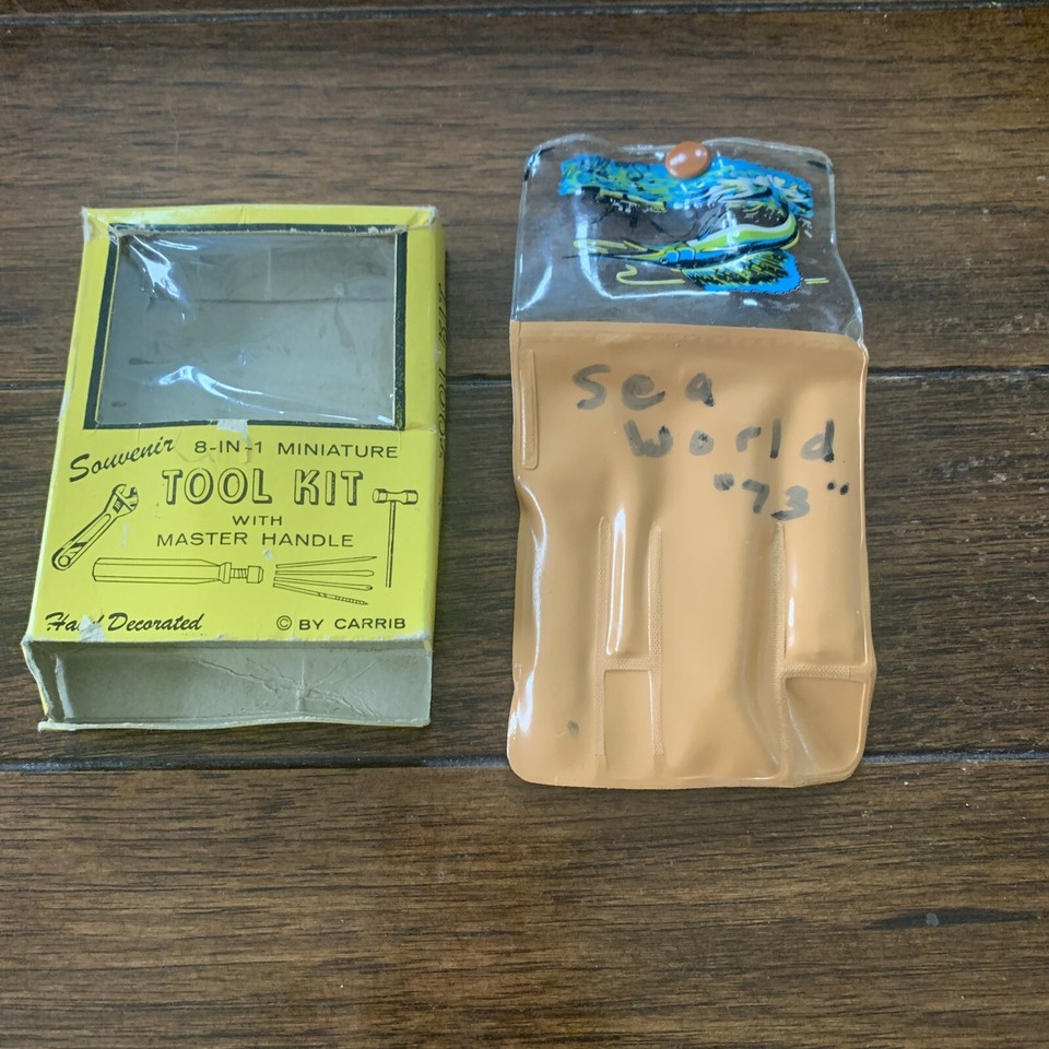 Miniature SeaWorld Souvenir Tool Kit. Rare Find | eBay