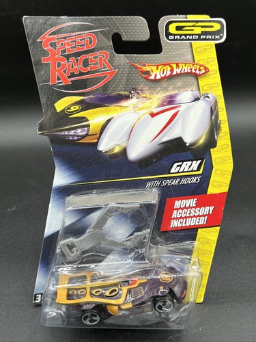 2008 Hot Wheels SPEED RACER GRAND PRIX GPX w SPEAR HOOKS free shipping ...