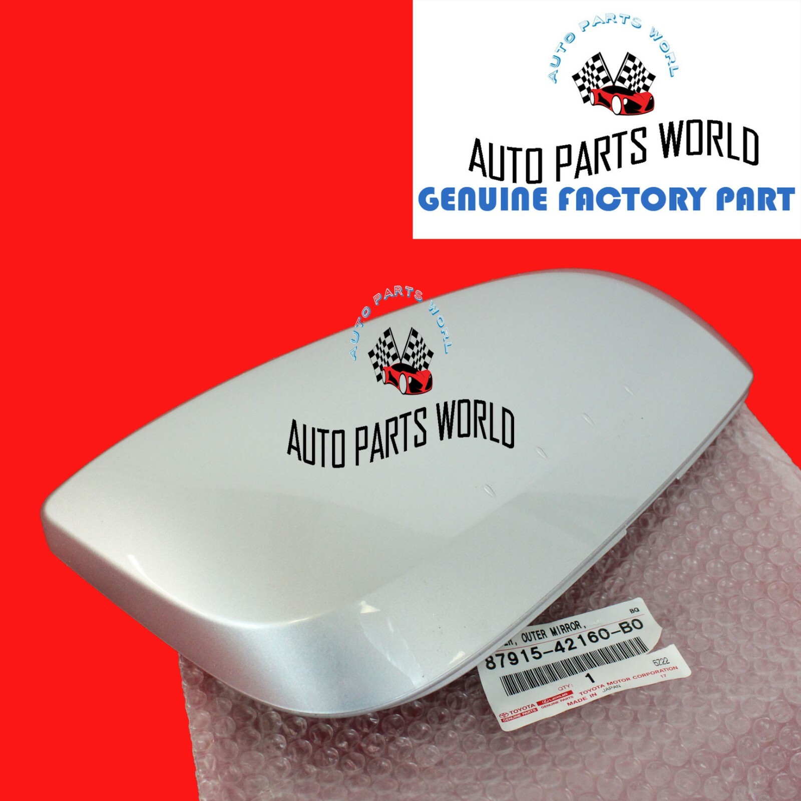 8791542160B0 Genuine Toyota Cover Outer Mirror RH 87915-42160-b0 for ...