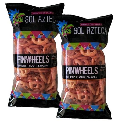 Sol Azteca Chile & Lime Pinwheels Wheat Flour Snack 3 oz. (2 Pack) | eBay